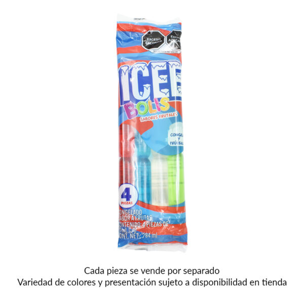 BOLIS ICEE 4 PIEZAS - Galería del Chocolate
